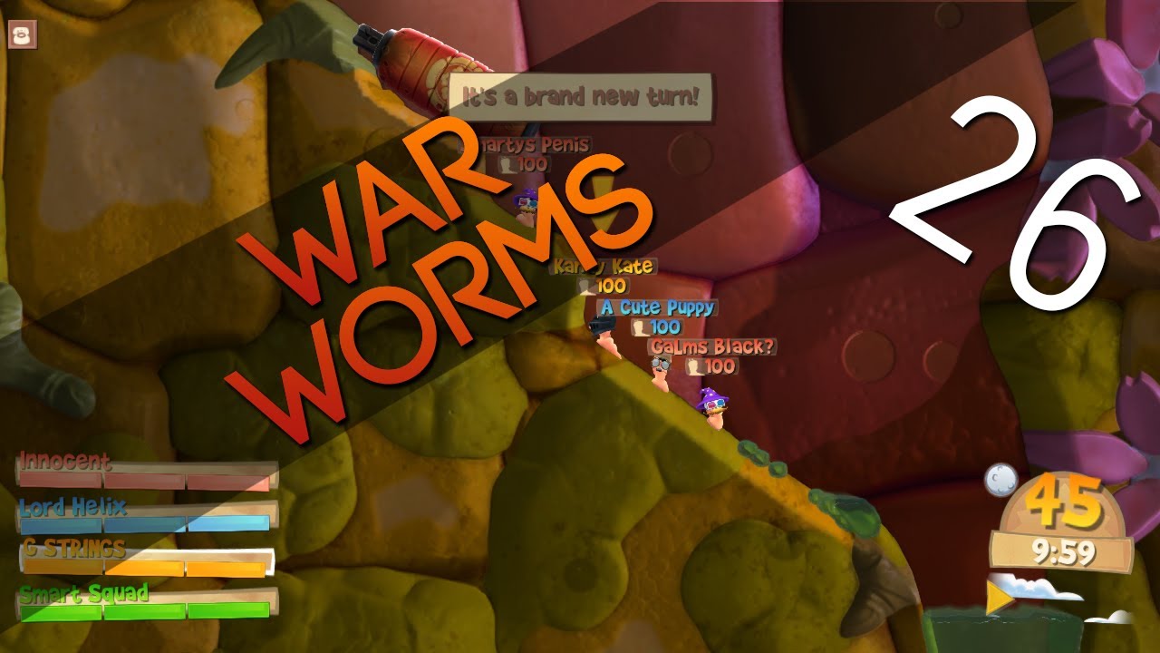 [26] War Worms (Worms Clan Wars w/ GaLm and the Derp Crew) - YouTube