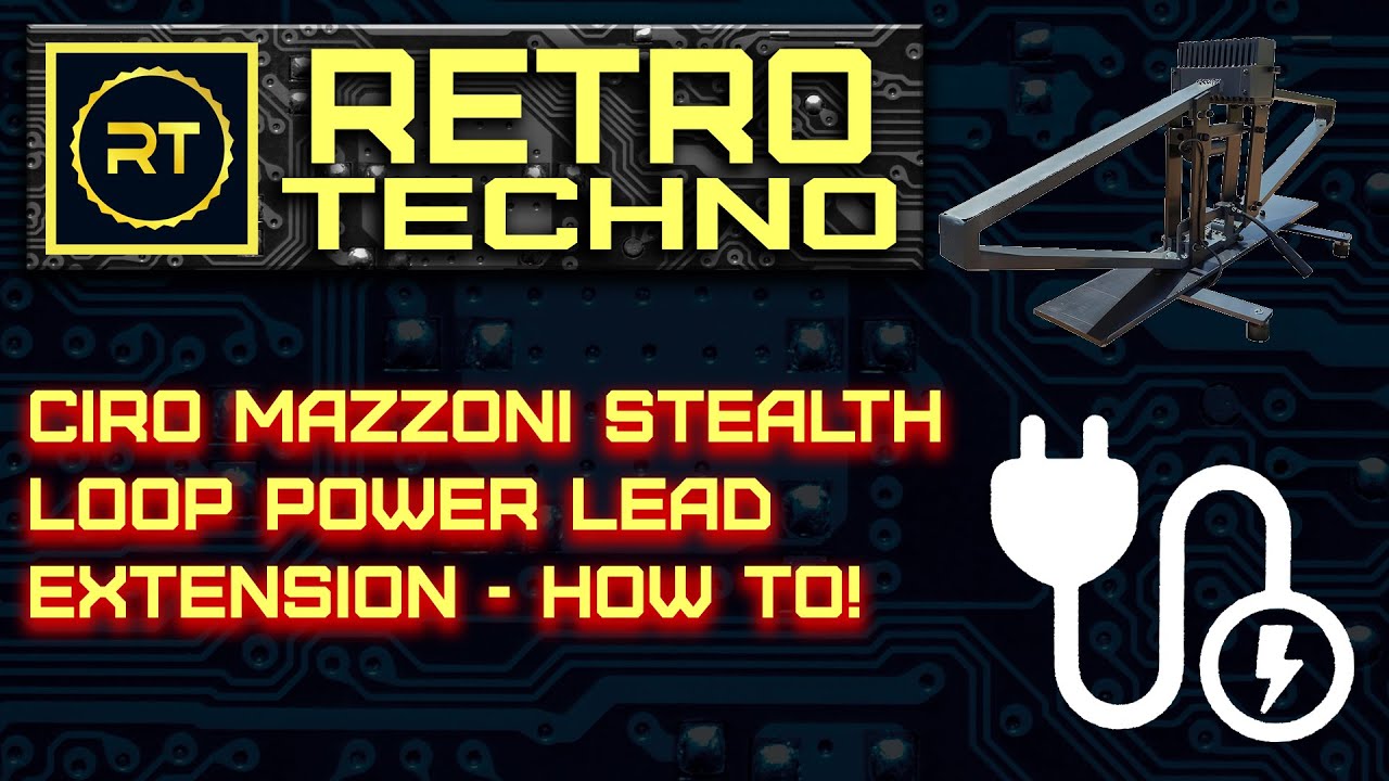 Extending My Stealth Loop Power Cable - YouTube