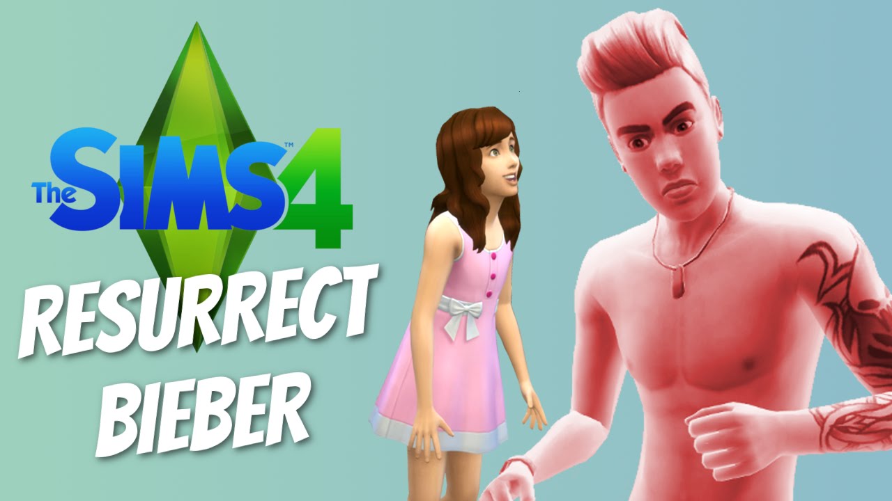 RESURRECT JUSTIN BIEBER - The Sims 4 Funny Highlights #20 - YouTube