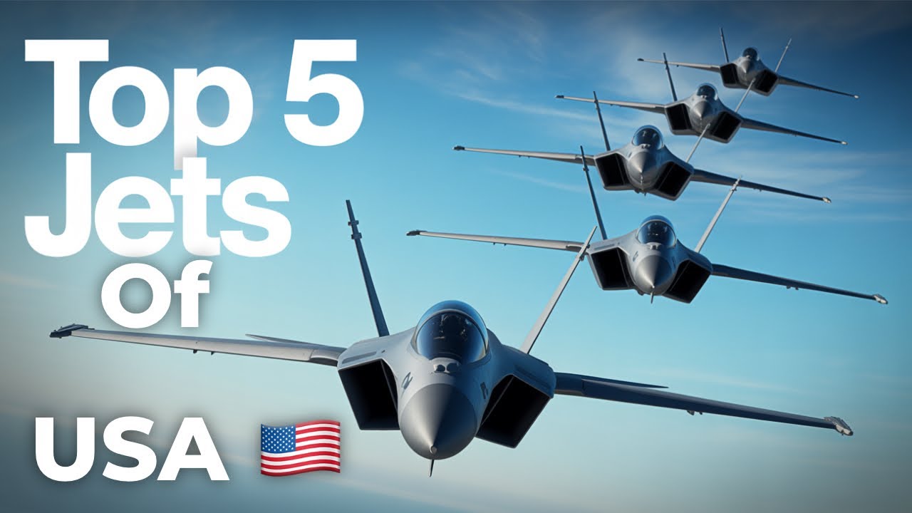 Top 5 Most Advanced US Fighter Jets in 2025 | Stealth, Speed & Power ...