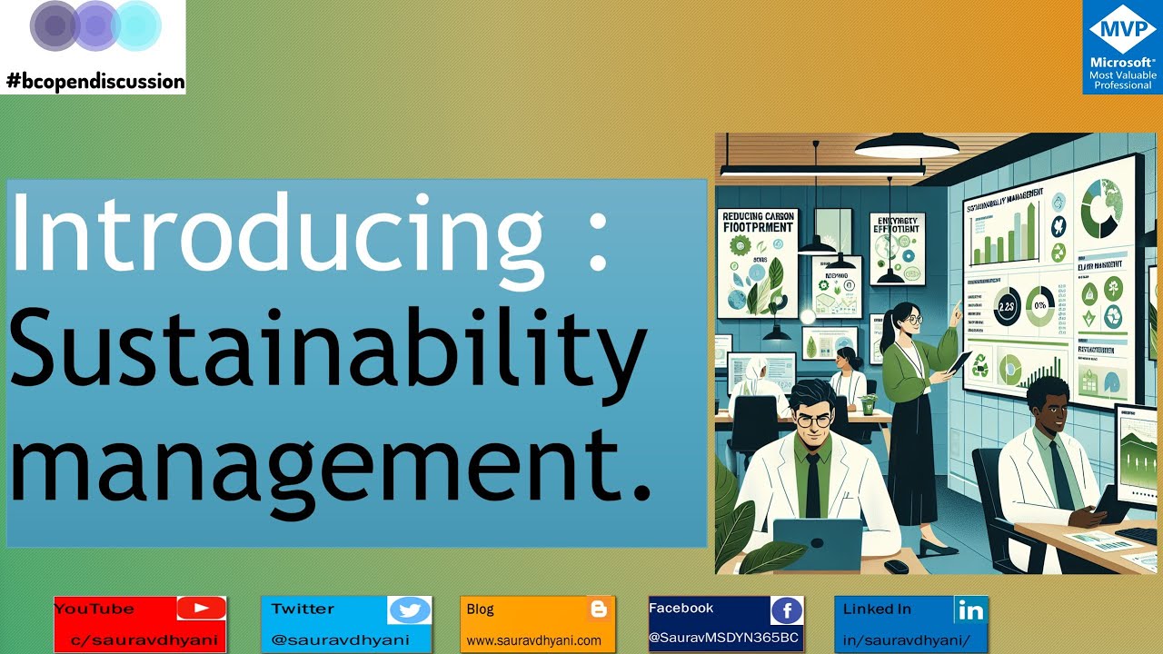 Introducing Sustainability Management in Business Central 2024 Release ...