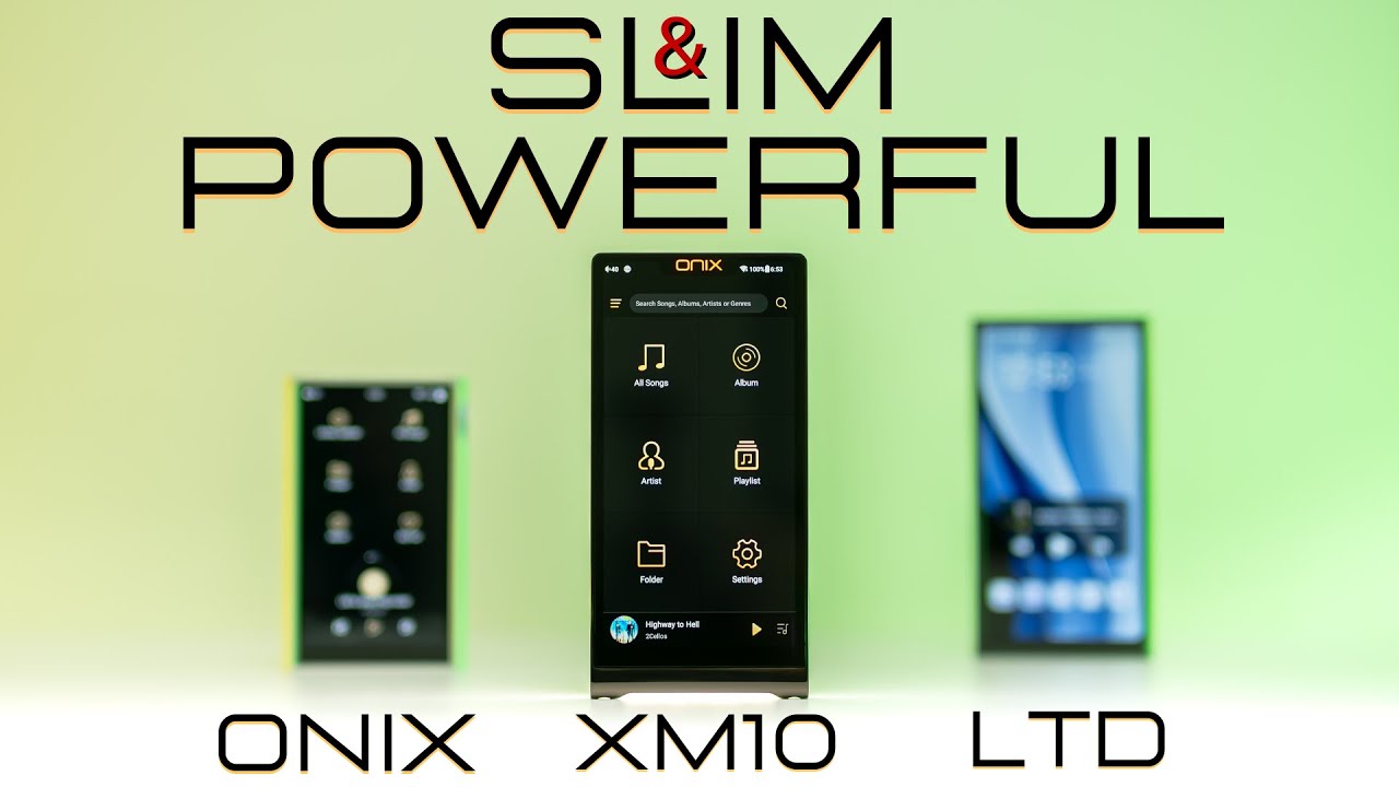 ONIX XM10 LTD Review - A Slim & Powerful DAP - YouTube