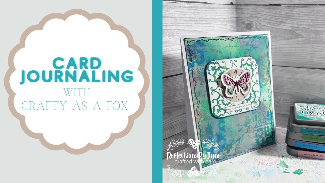 Card Journaling with @craftykellyannejordan and Crafty As A Fox - YouTube