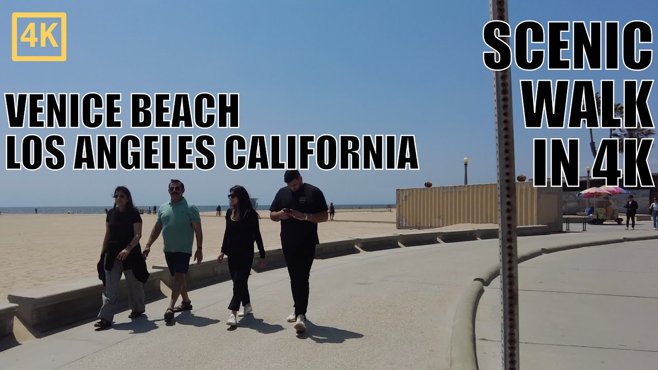 California Scenic Walk 4k Venice Beach Part 2 - YouTube
