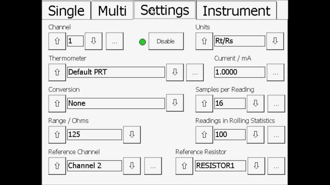Using a Standard Platinum Resistance Thermometer to make a ratio ...