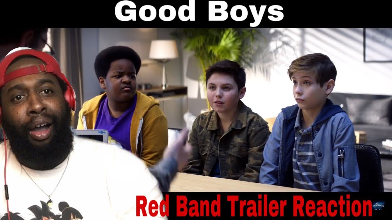 Good Boys Red Band Trailer Reaction - YouTube