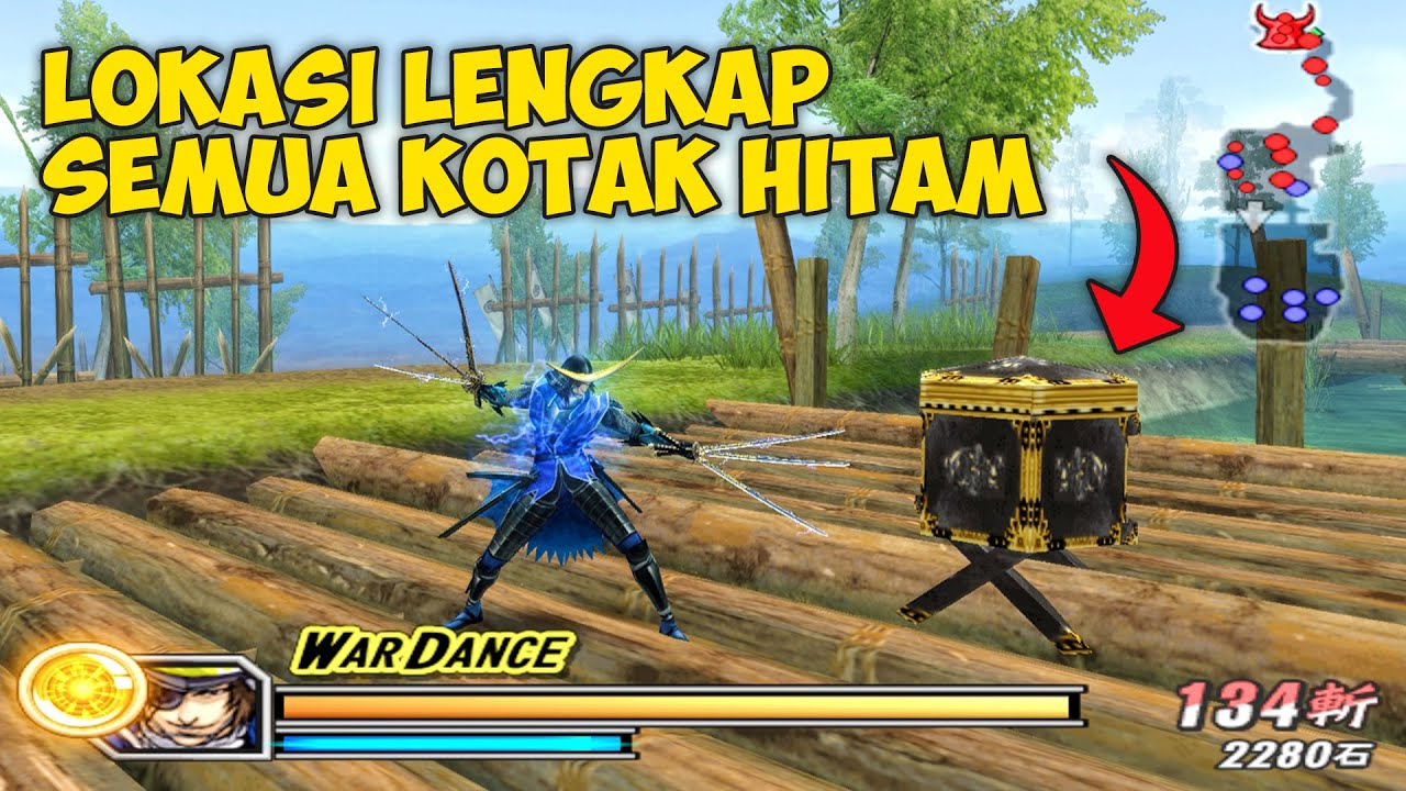 Lokasi Lengkap Semua Kotak Hitam di Game Basara 2 Heroes - YouTube