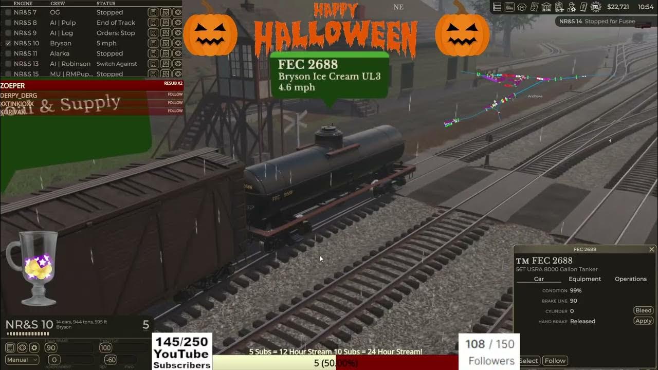 NR&S Railroader Modded Multiplayer 10/19/24 Twitch Stream - YouTube