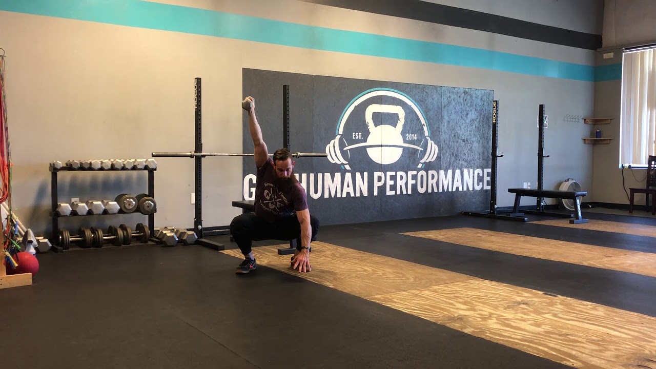 Single Arm DB SOTS Press | GPS Human Performance - YouTube