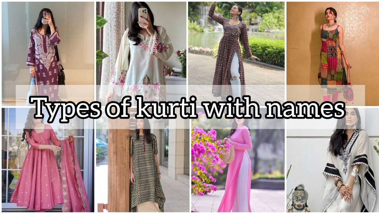 Types of Kurtis with names / different types of kurti with name / # ...