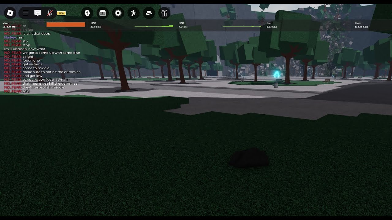 roblox tsb tech prodigy invisible glitch (prop hunt cuz im rock XD ...