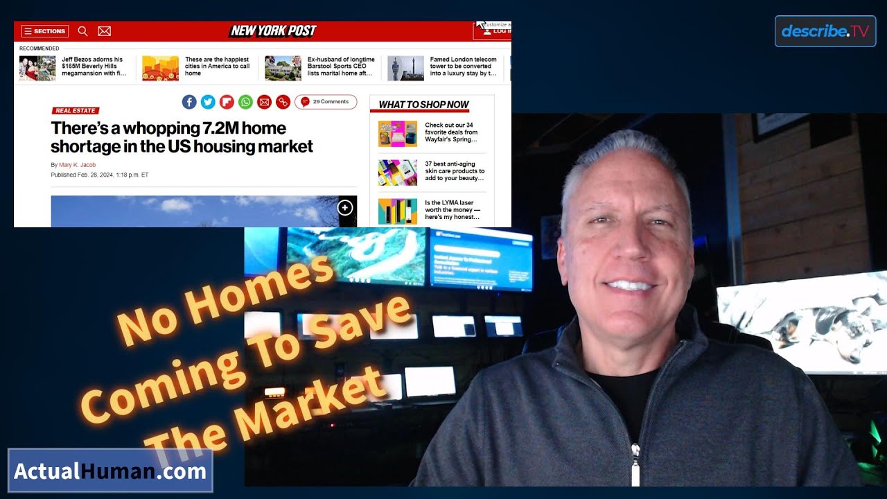 Starter Homes For People Are Not Coming - YouTube