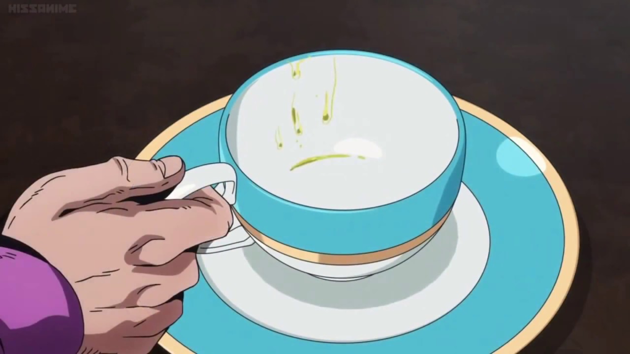 ジョジョ/ JoJo Part 5 : The greatest piss drinking scene in all of anime ...
