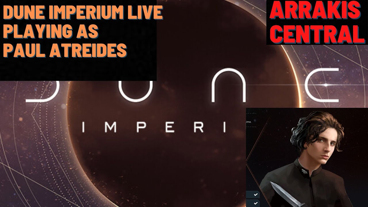 Dune Imperium Live Playing as Paul Atreides VS AI - YouTube