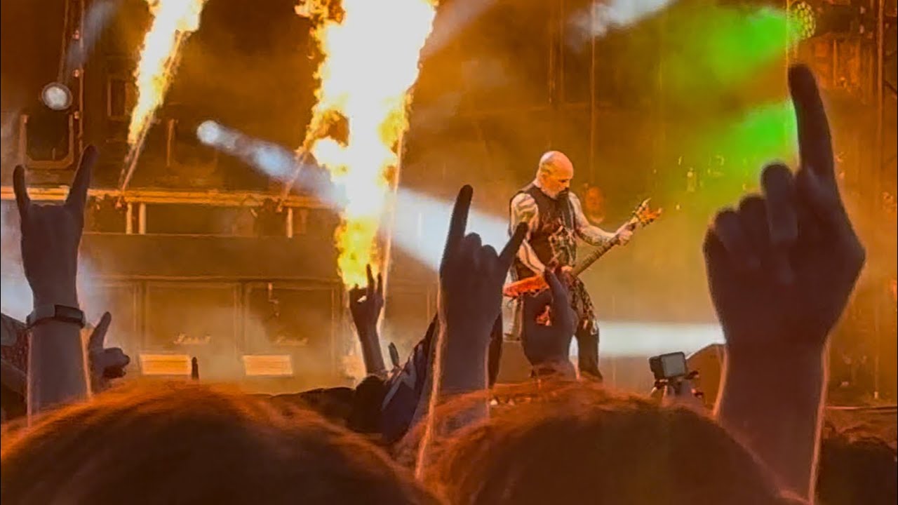 SLAYER - Raining Blood & Angel Of Death on 06/07/25 @ Finsbury Park ...
