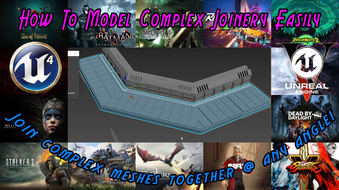 How To Model Complex Joinery The Easy Way! - YouTube