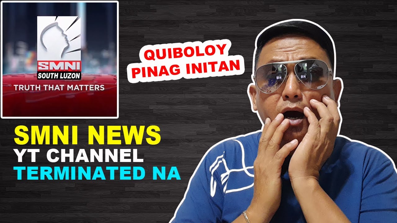SMNI NEWS YT CHANNEL TERMINATED NA. - YouTube