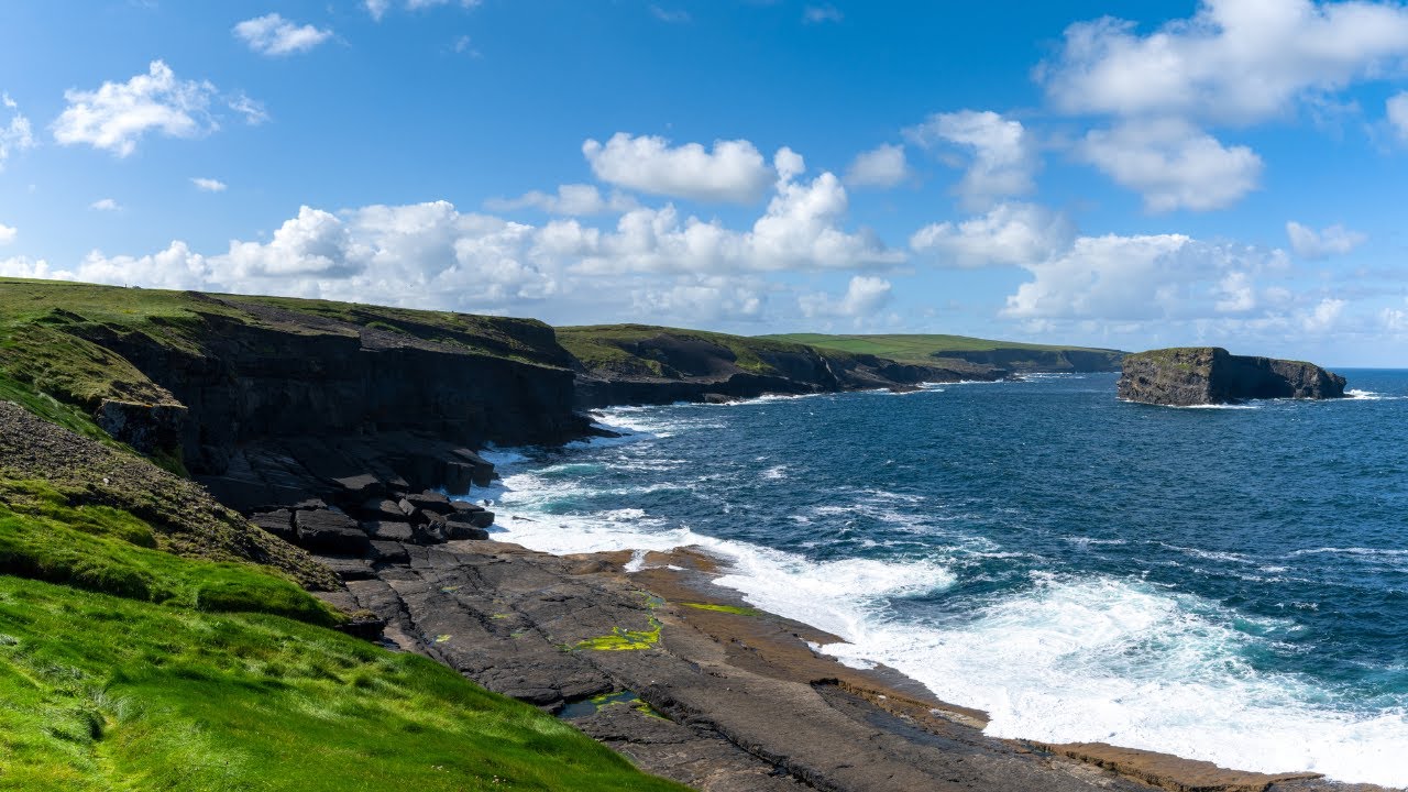 The Kilkee Cliffs County Clare - YouTube