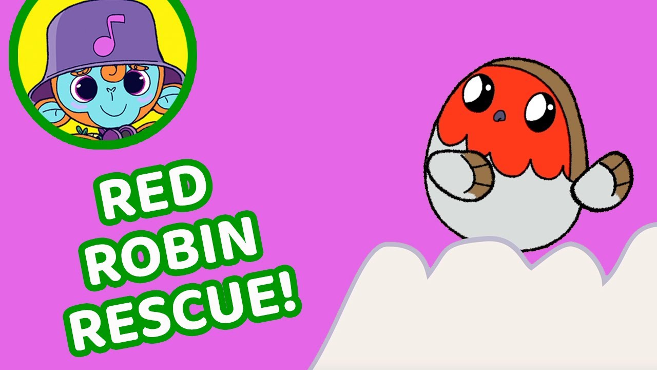 RED ROBIN RESCUE! 🎄 | Hugo Monkey 🐵💙 | Christmas fun | Preschool ...