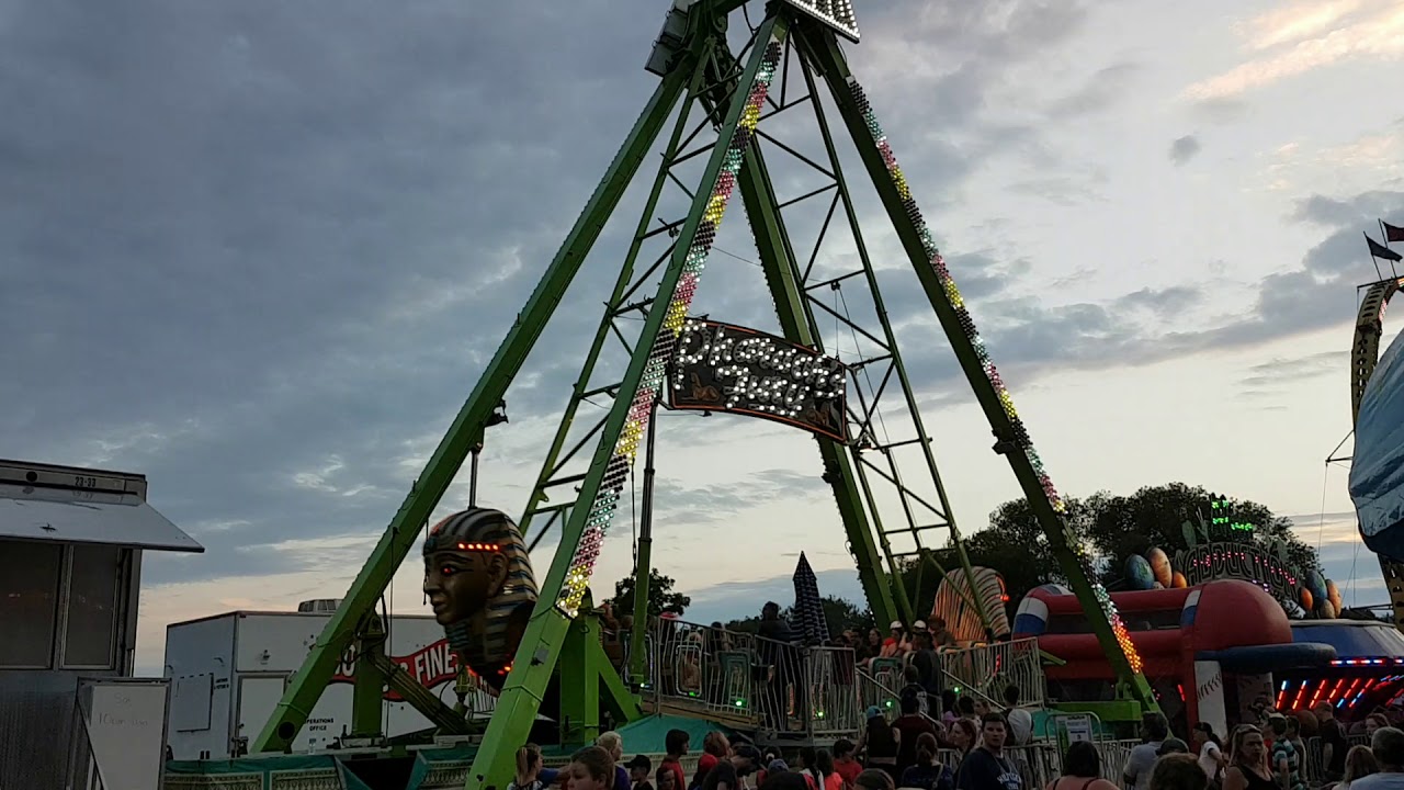 Pharaohs Fury Ride - YouTube