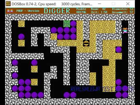 Digger [DOS, 1992, Germany remake] - YouTube