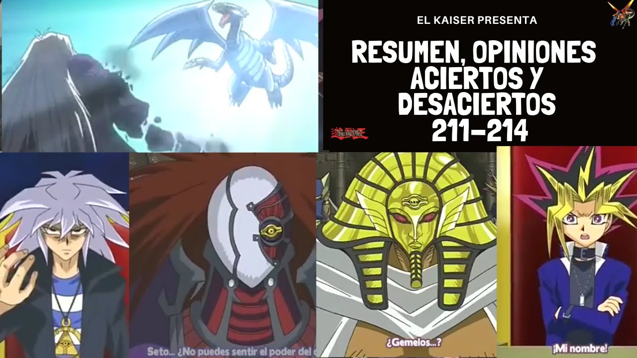 Yu-Gi-Oh! DM!! 211- 214! RPG DE LAS SOMBRAS!! RESUMEN, ACIERTOS Y ...