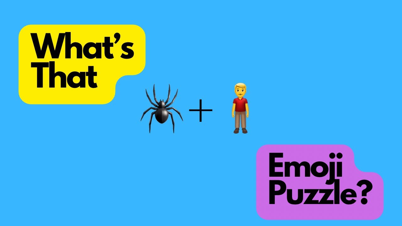 11 Emoji Puzzles for you to SOLVE! - YouTube