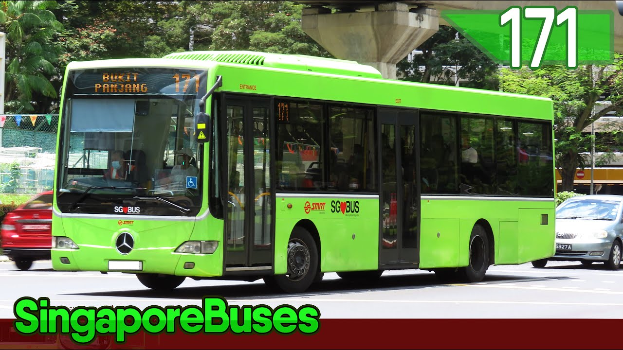 [SMRT Buses] SMB101C @ 171 | Mercedes-Benz OC500LE (Batch 2) - Gemilang ...