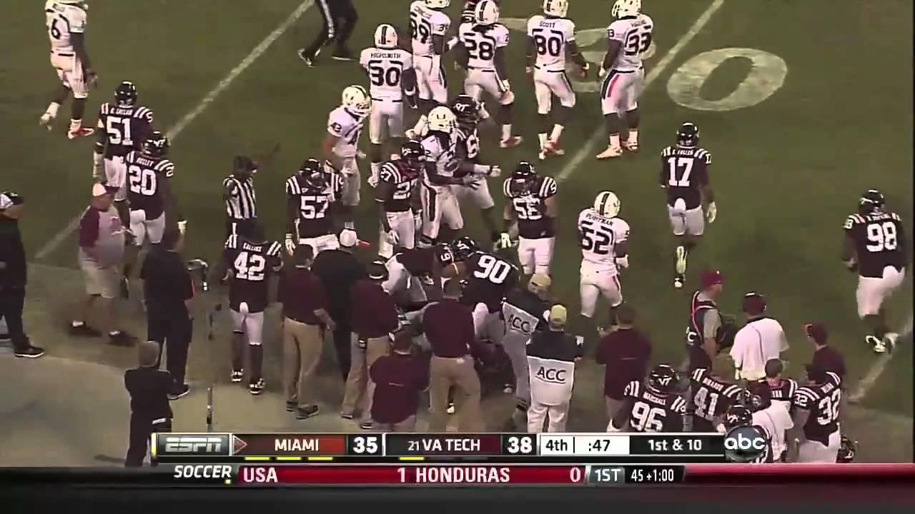Virginia Tech vs Miami 2011 The Final Drive - YouTube