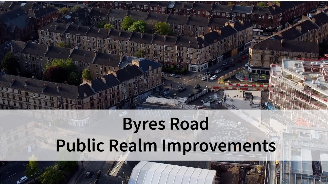 Byres Road Public Realm Improvements - YouTube
