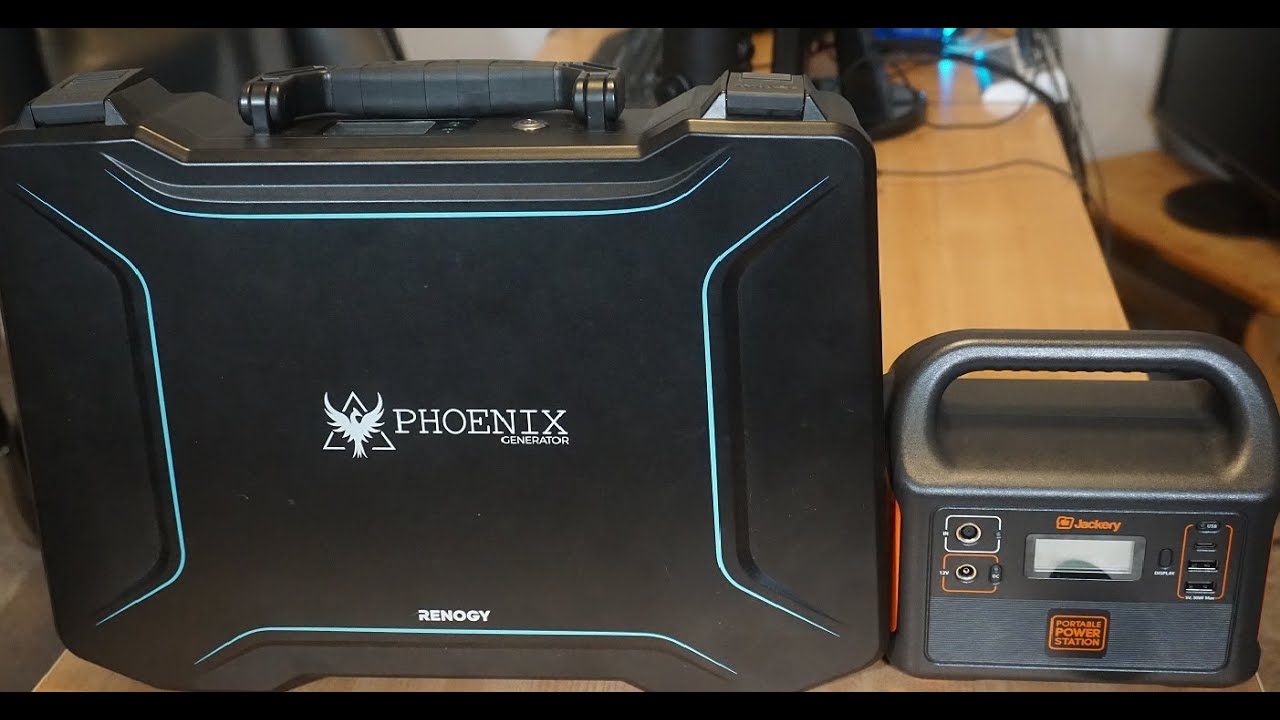 Renogy Phoenix Generator vs. Jackery 160 in 2021! #quickreview - YouTube
