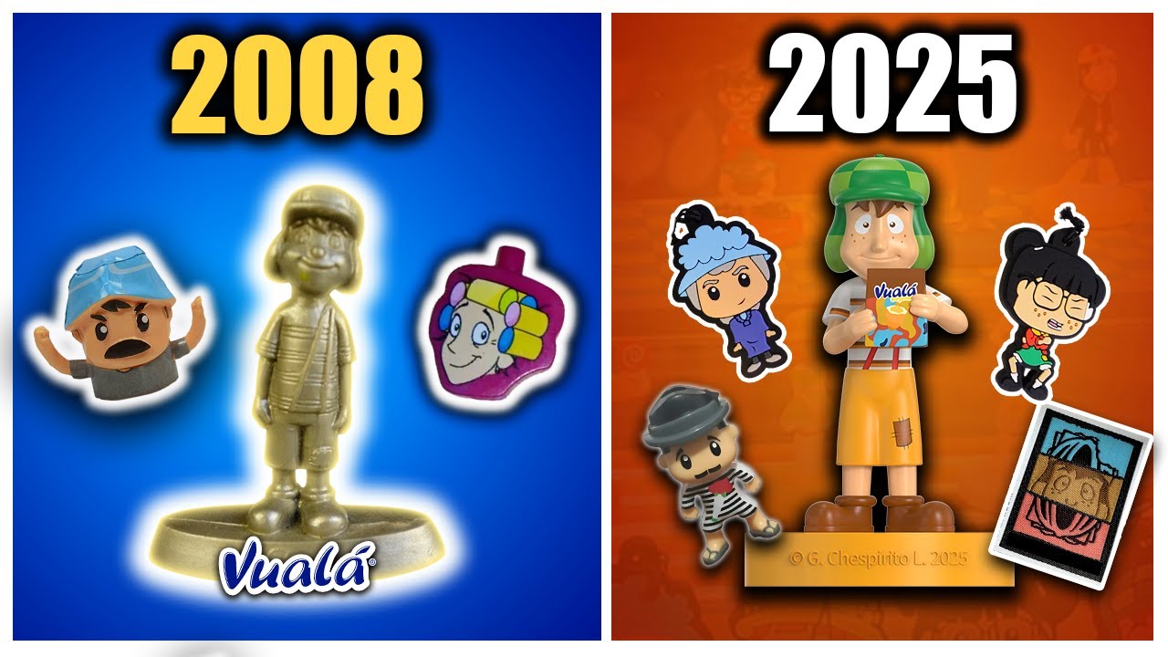 ¡TODAS LAS COLECCIONES DEL CHAVO DEL 8 EN VUALA SORPRESA !😱 - YouTube