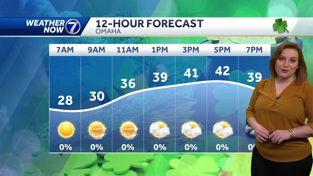 St. Patrick's Day Sunday, March 17 morning weather forecast - YouTube