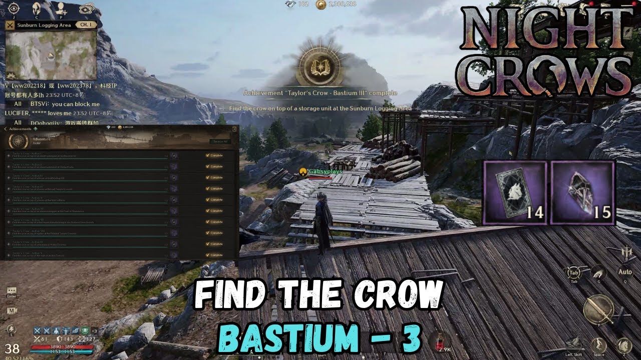 Night Crows - Find The Crow - Bastium 3 - YouTube