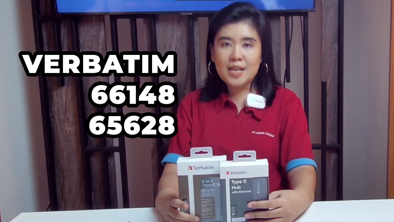 Type C HUB with Ethernet dan 8 in 1 Type C HUB | Verbatim 66148 65628 ...