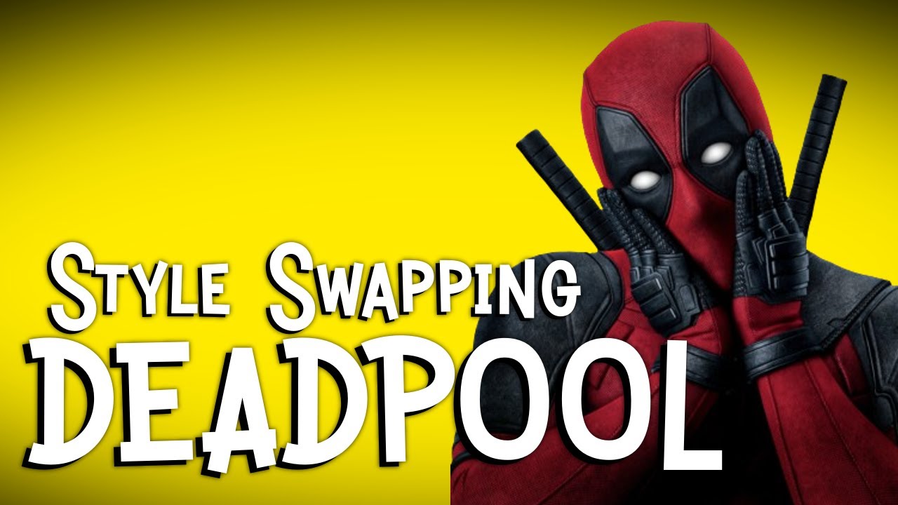 Drawing Deadpool in the Style of Peanuts and Rick and Morty - YouTube