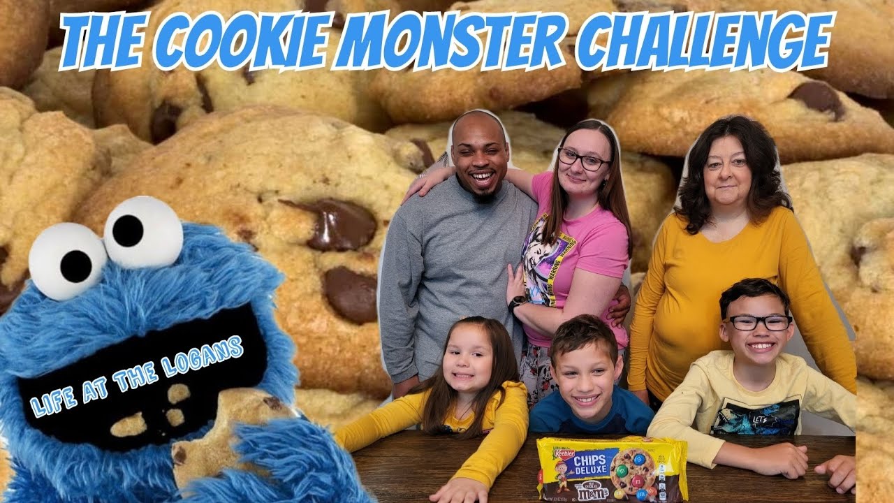 The Cookie Monster Challenge Created By: Life At The Logans - YouTube