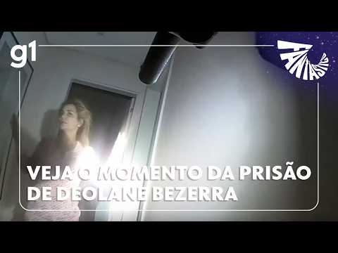 Exclusivo: veja o momento da prisão de Deolane Bezerra, suspeita de ligação com o PCC