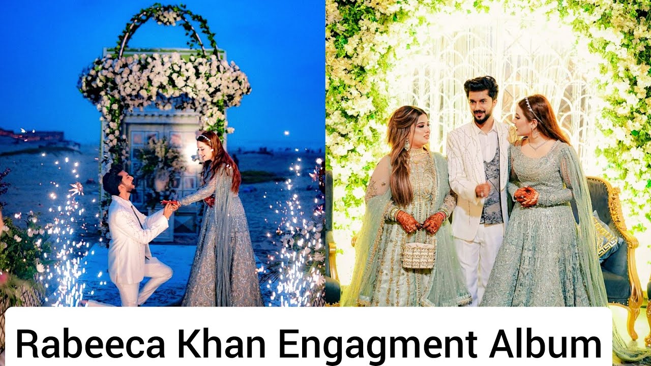 Rabeeca khan engagement vlog || Rabeeca and Hussain Engagment Photo ...