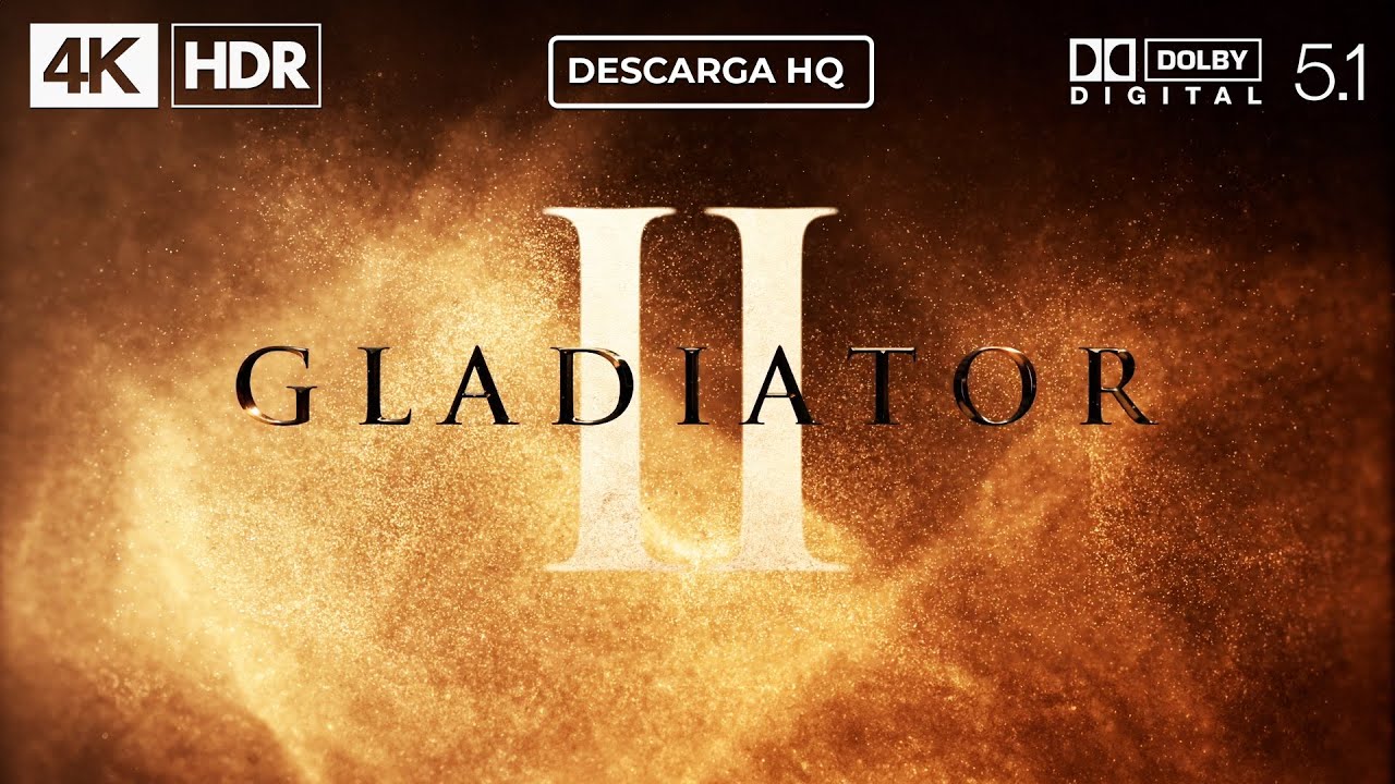 TRAILER OFICIAL GLADIATOR 2 HDR Español 5.1 - YouTube