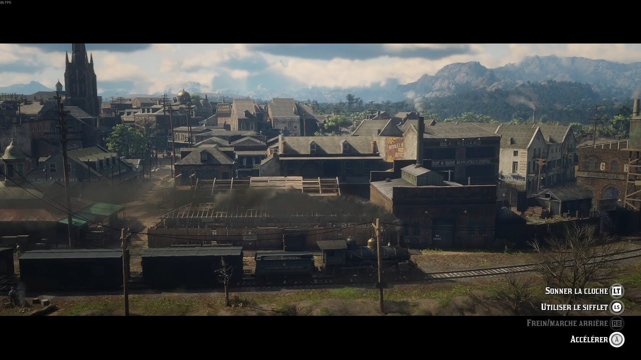 Red Dead Redemption 2 - Train Ride (Cinematic) - YouTube