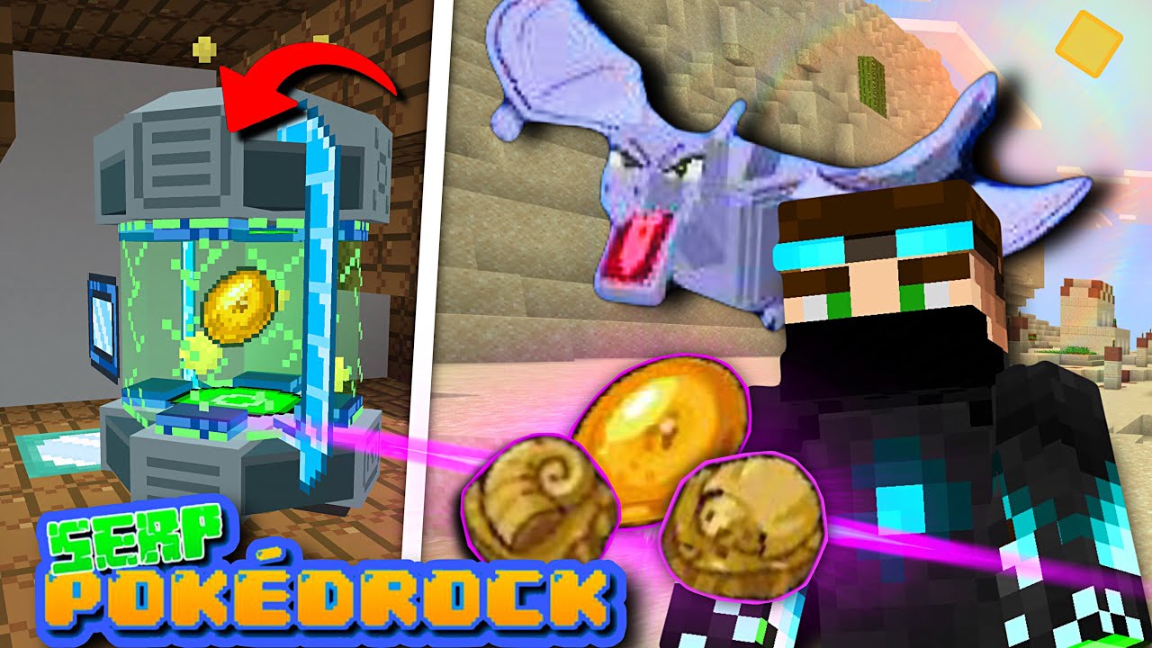 COMO CONSEGUIR OS FÓSSEIS NA POKEDROCK SERP ?!? POKE NOVA ERA 2 #14 ...