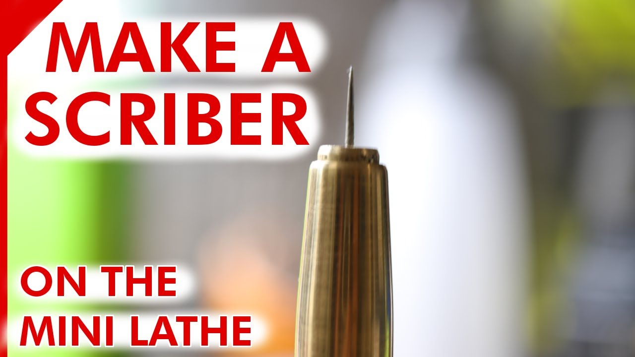 Making A Retractable Brass Scribe - YouTube