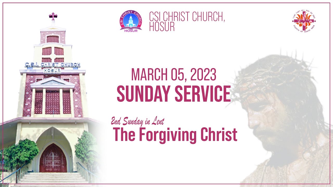 CSI CHRIST CHURCH | SUNDAY SERVICE 05-03-2023. 2nd part - YouTube
