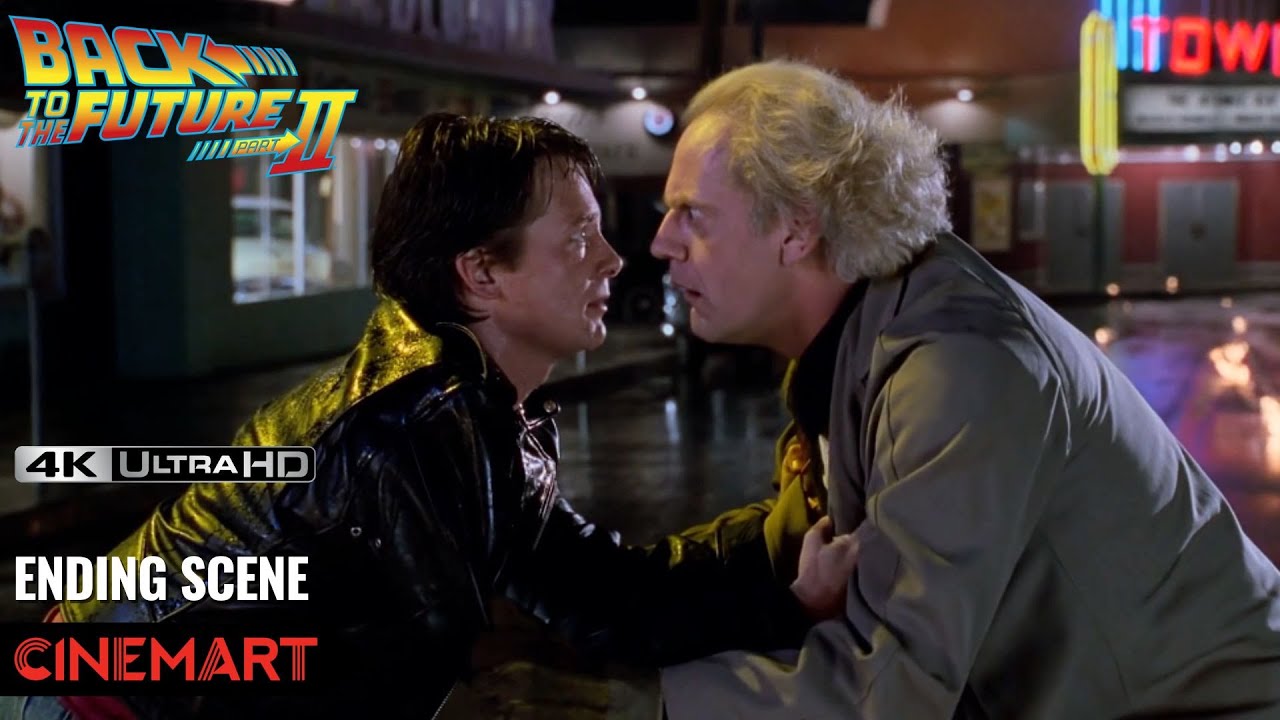 BACK TO THE FUTURE Part II (1989) | Ending scene | Final Scene 4K UHD ...