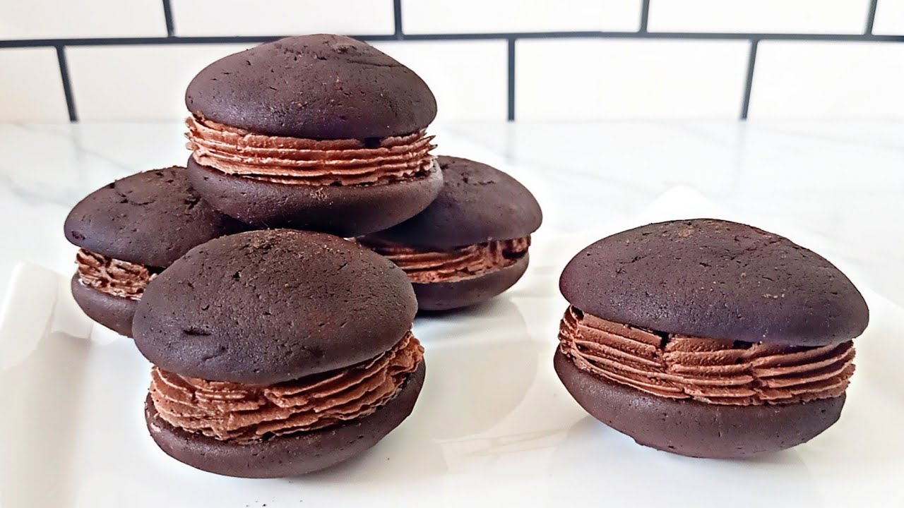 Resepi Fudgy Whoopie Pie Coklat Sukatan Cawan / Kek Fudgy Coklat ...