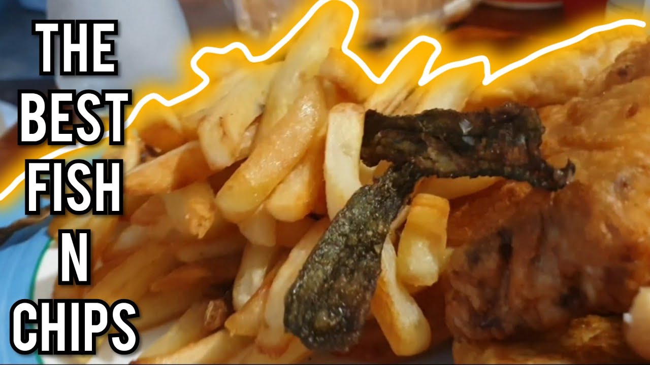 Making the best fish n chips... fish skin crackle, Matt Watson styles ...