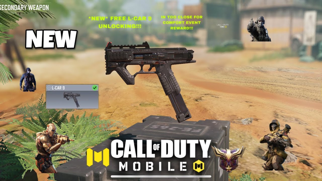 *NEW* FREE L-CAR 9 UNLOCKING ON COD MOBILE SEASONAL EVENT REWARD ...
