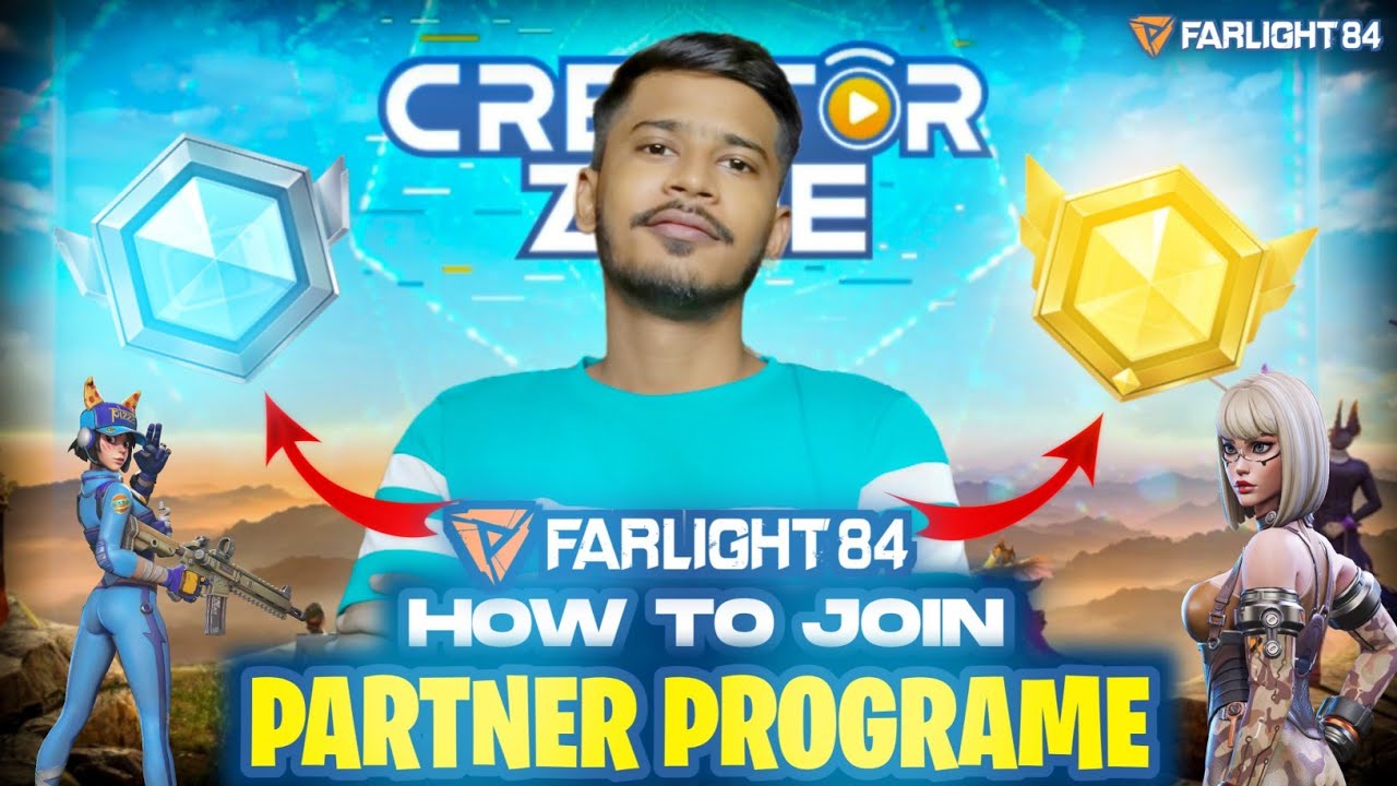 How to Create an Account on Creator Zone | Farlight 84 Partner Program INDIA #farlight84 - YouTube