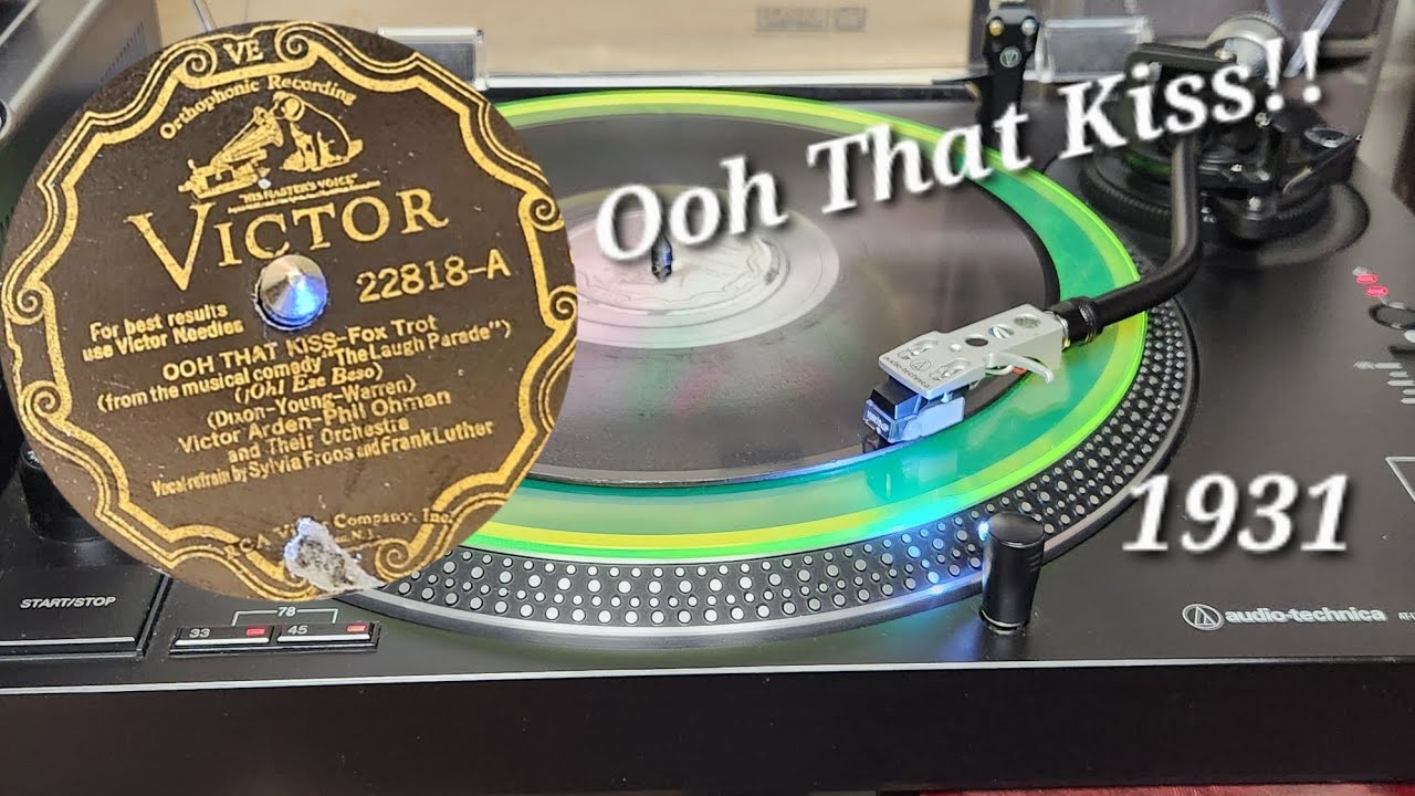 GREAT SOUNDING 1931 Dance Record: Ooh That Kiss ~ Victor Arden - Phil ...